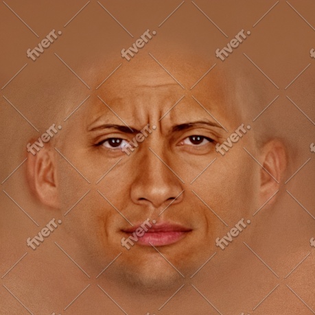 Create a wwe 2k face texture and portrait render for your caw by Bill221alf | Fiverr